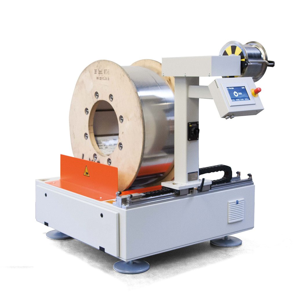 ADVANCED VERTICAL DECOILER / REWINDER - Bruderer